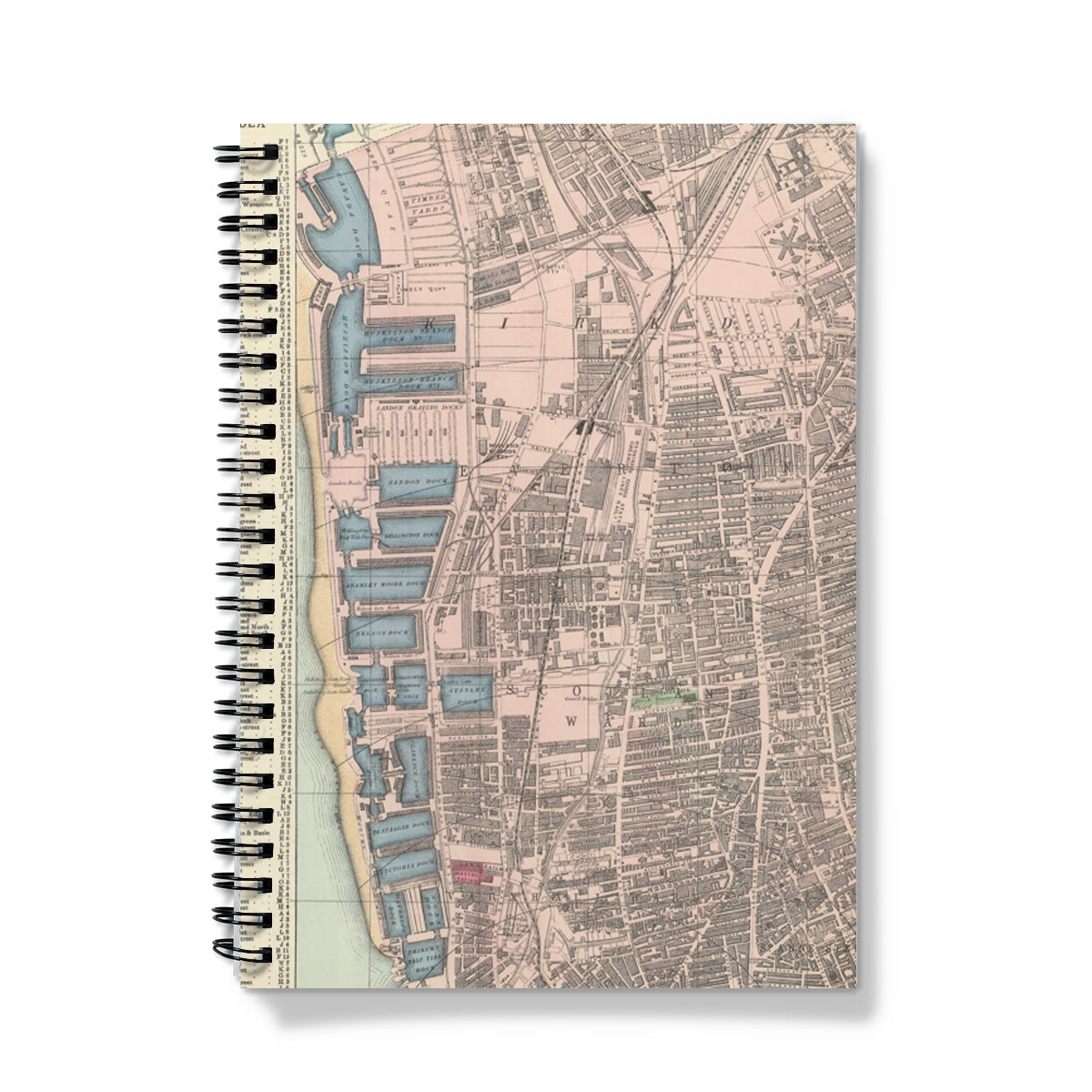 Plan of Liverpool (North Sheet), 1890 Notebook – Historic Liverpool