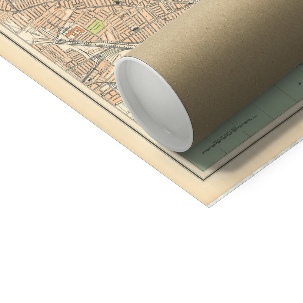 Royal Atlas Plan of Liverpool, 1898 - old map of Liverpool print ...